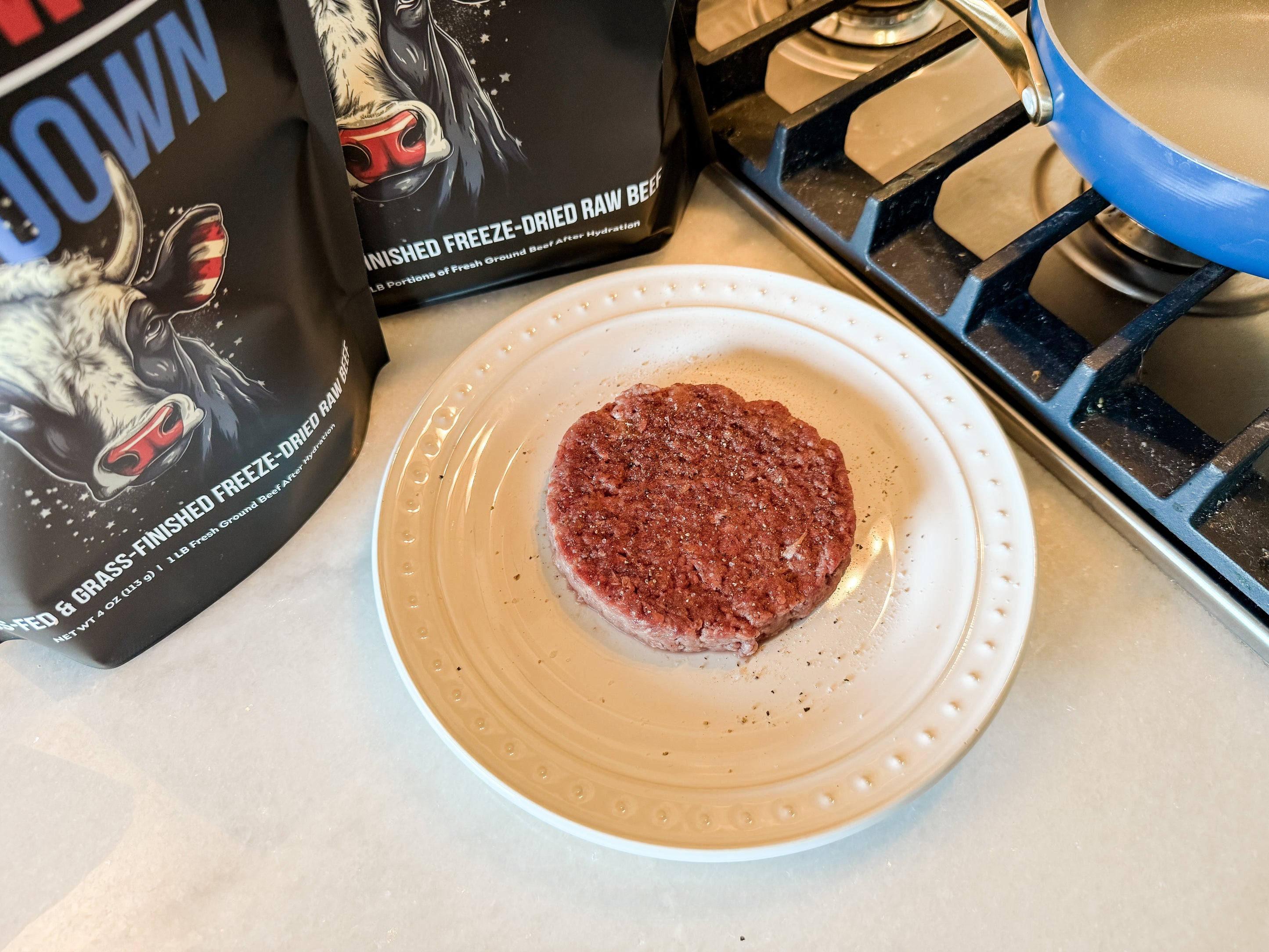 Freeze-Dried, Grass-Fed Ground Beef – Grid Down Chow Down